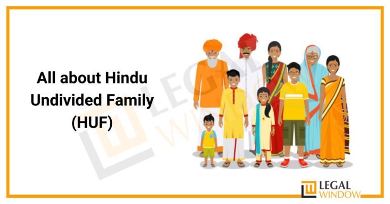 What is Hindu undivided family » Legal Window