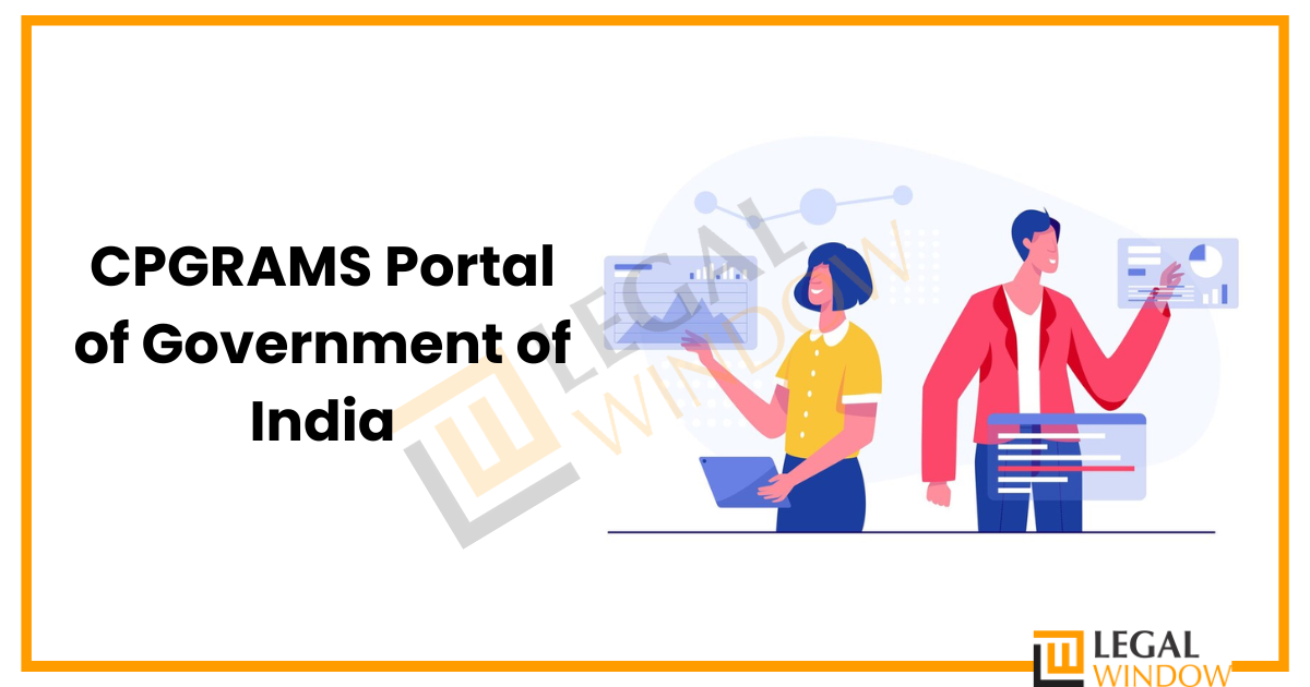 CPGRAMS Portal of Government of India » Legal Window