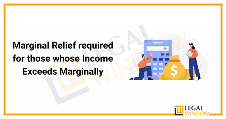 Marginal Relief from Surcharge on Income Tax » Legal Window