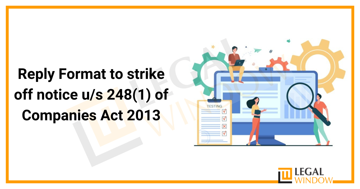How to Reply to Strike Off Notice Issued by ROC? » Legal Window